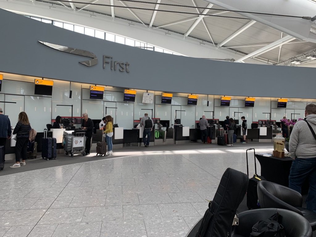 Review: British Airways First Class Check-In Wing - Frankfurtflyer.de
